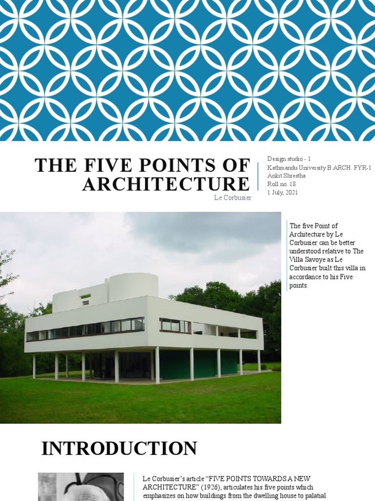 Five Points Towards A New Architecture | PDF | Economic Sectors ...