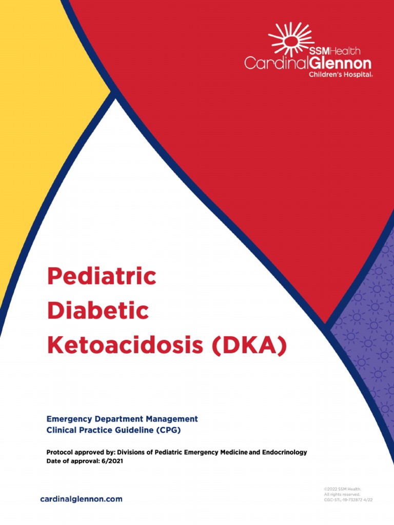Clinical Practice Guidelines Pediatric Diabetic Ketoacidosis | PDF ...