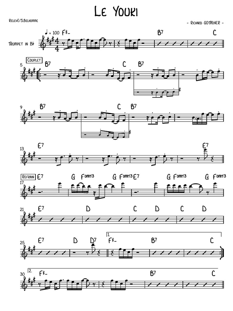 Le Youki - Trumpet | PDF