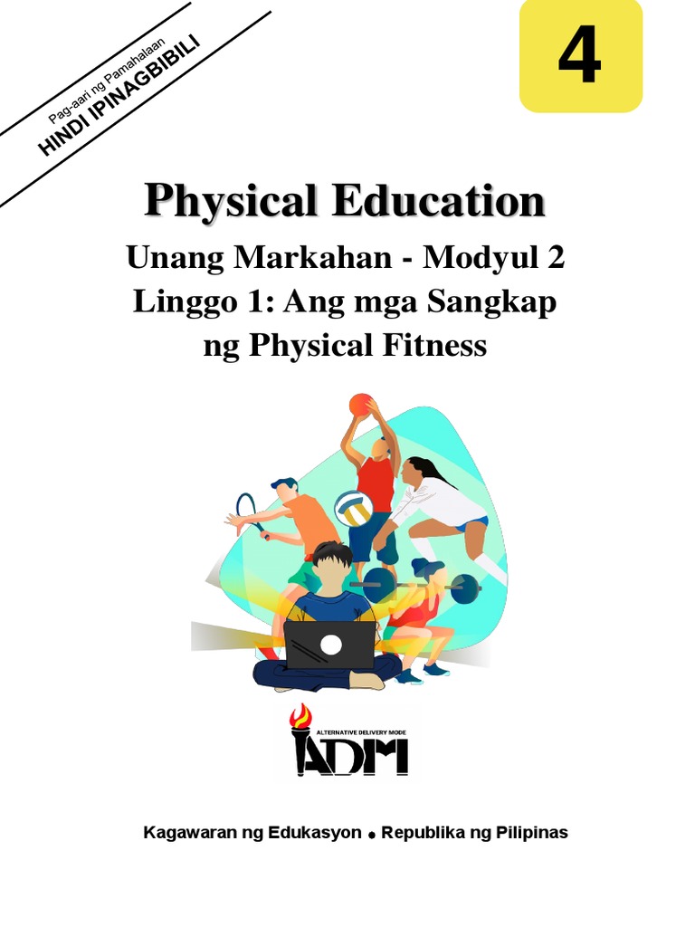 PE4 - q1 - Mod2 - Ang Mga Sangkap Nga Physical Fitness - v3 Final | PDF