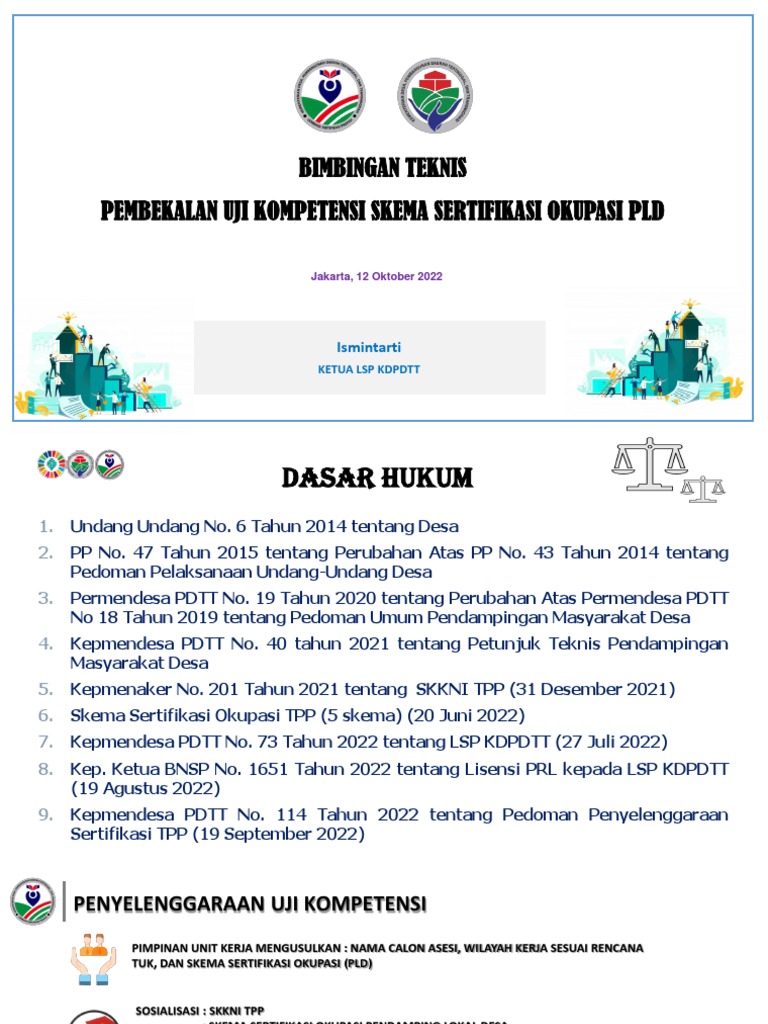 Pointer Bimtek Sertifikasi TPP-12 Okt 2022 | PDF