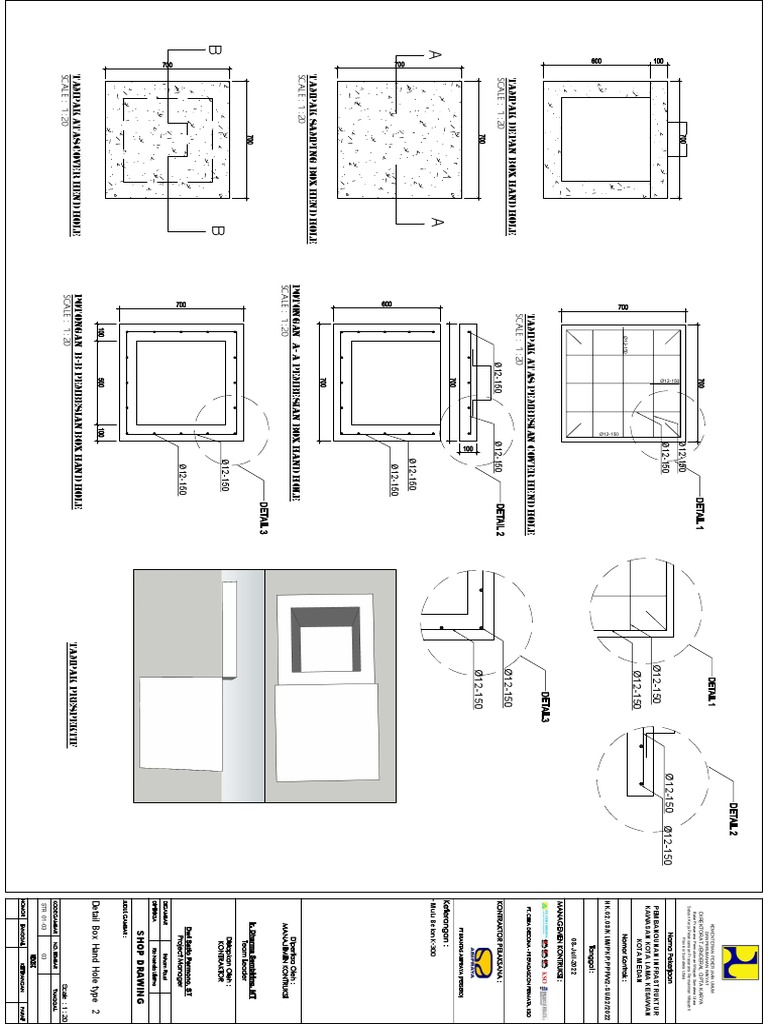 Detail Box Hand Hole Type 2 | PDF