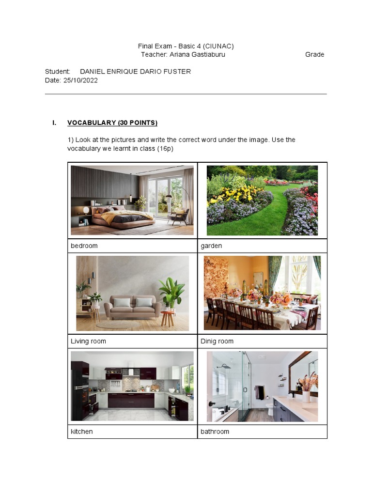 Final Exam - Basic 4 (Ciunac) | PDF | Human Communication | Linguistics