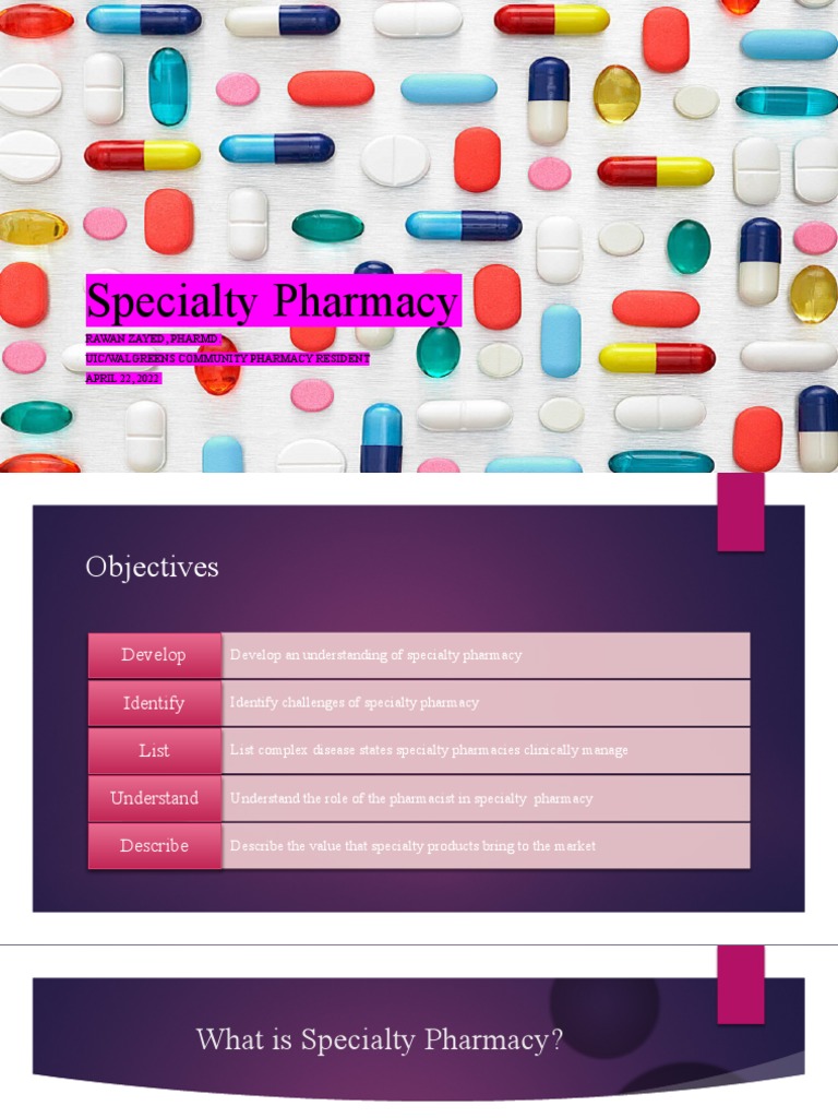 Specialty Pharmacy Grand Rounds Lecture | Download Free PDF | Pharmacy ...