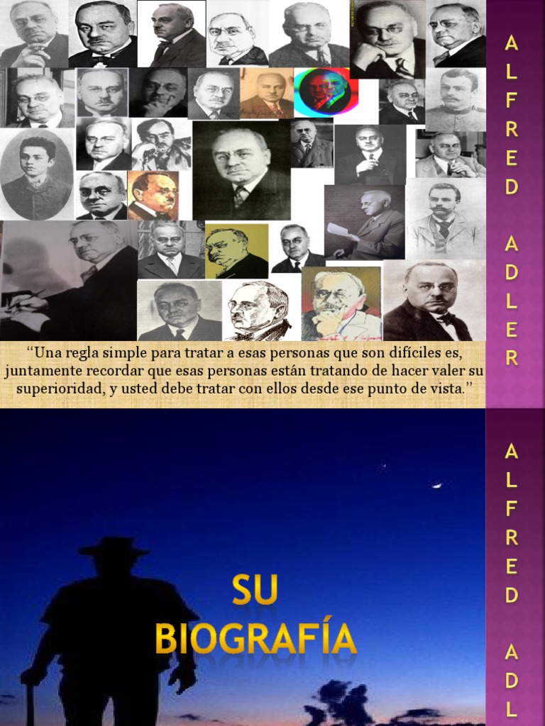 Psicología Individual de Alfred Adler | PDF | Sicología | Ciencias del ...