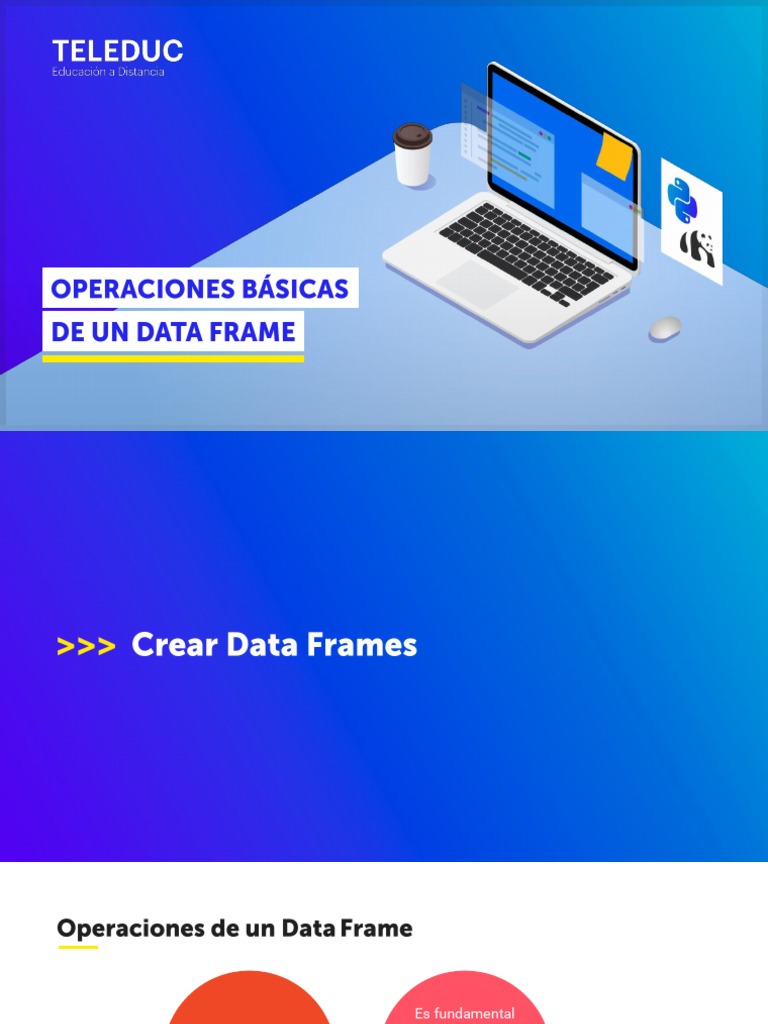 Introducción a DataFrames en Pandas | PDF | Archivo de computadora | Python (lenguaje de ...