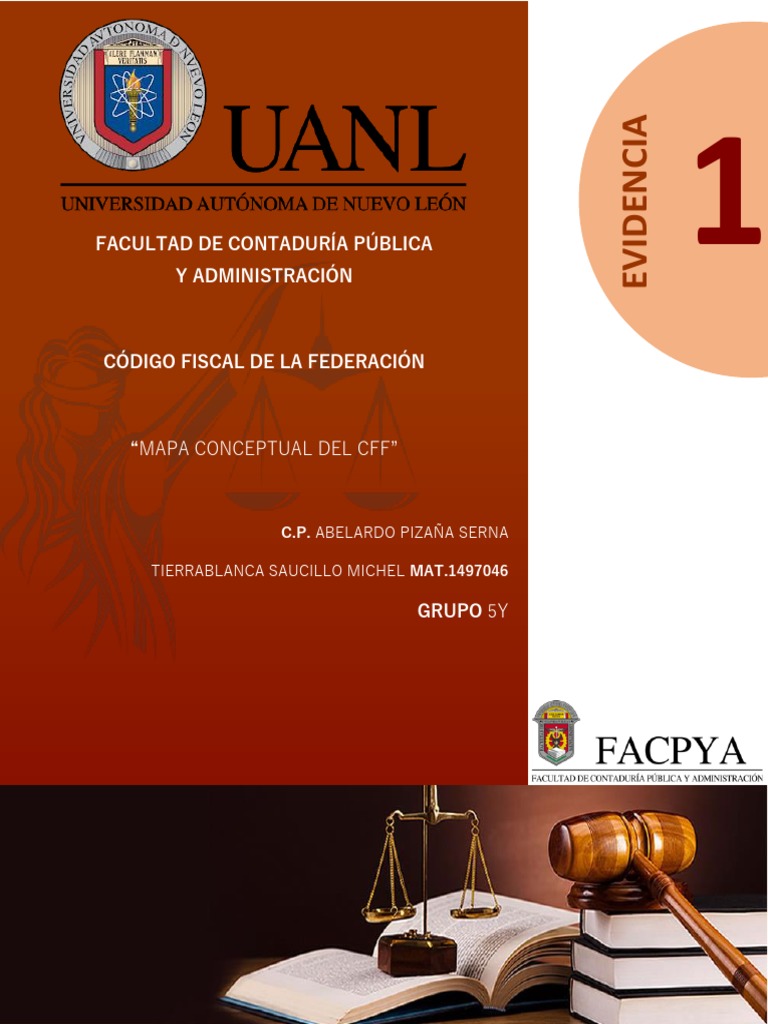 Ev1 Estructura Del CFF | PDF | Impuestos | Economias