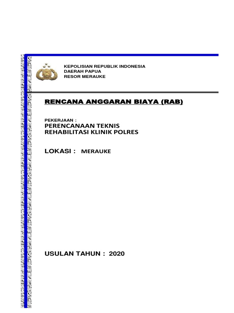 Rab Klinik Usulan | PDF | Teknologi & Rekayasa