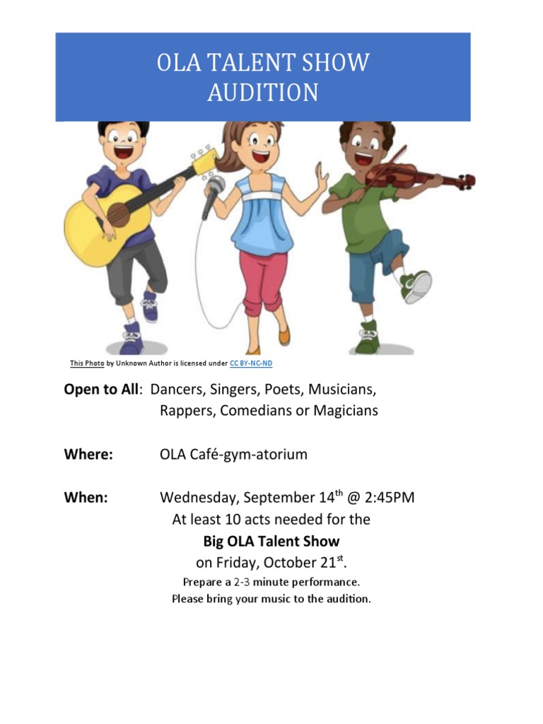Talent Show | PDF