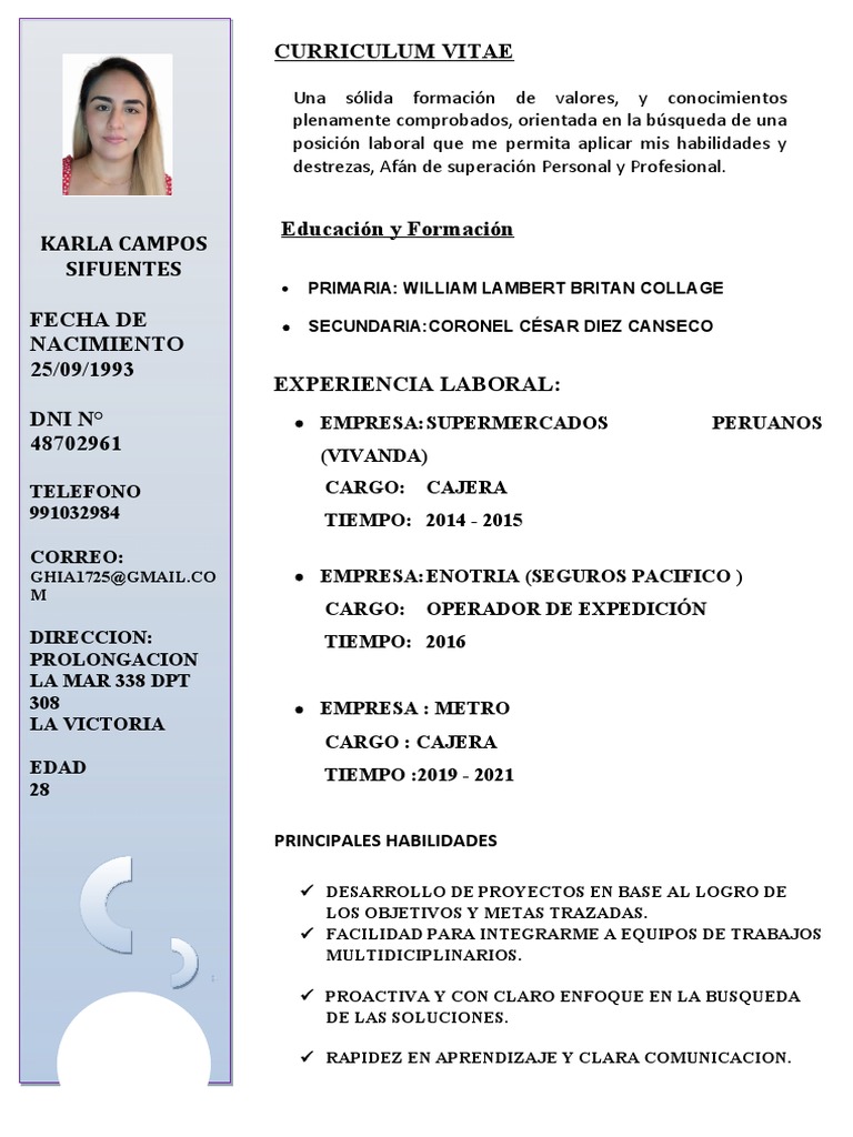CV Karla | PDF