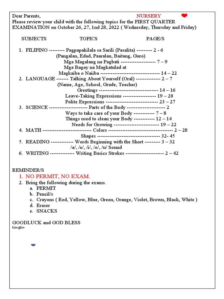Pointers To Review N. and K. | PDF | Linguistics | Human Communication