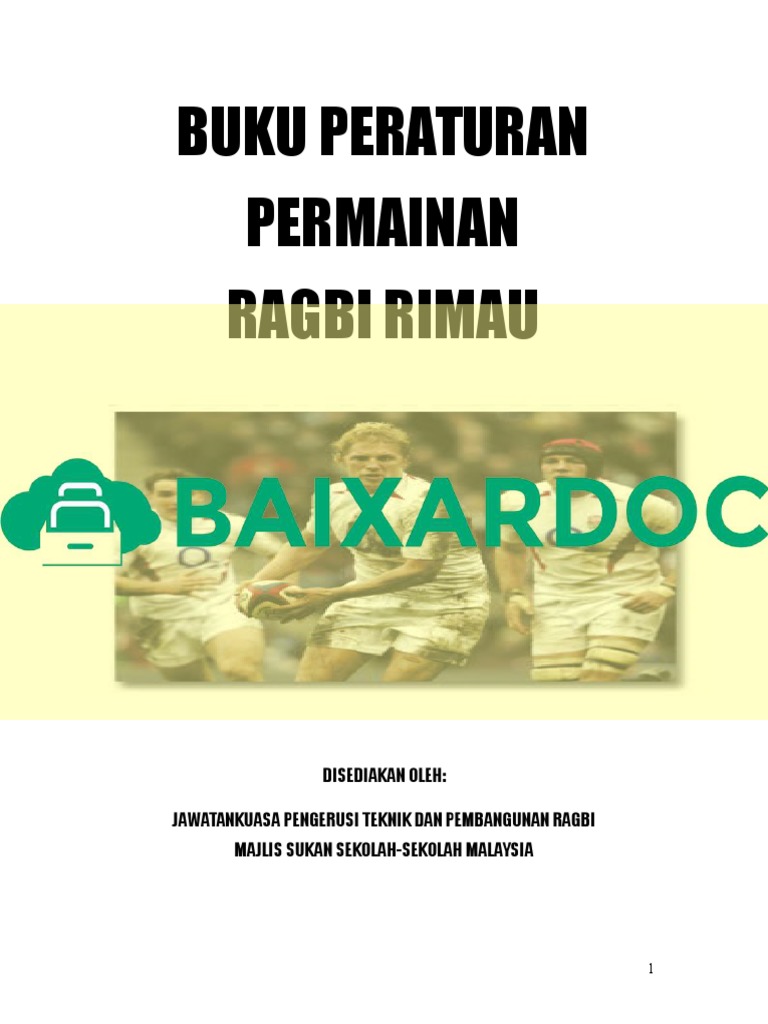 Rimau Rugby Law Book | PDF