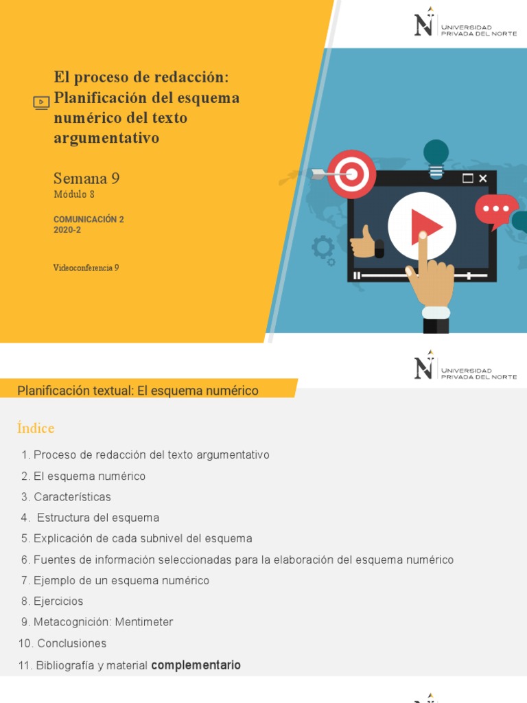 Realizacion Del Esquema Numerico para Redaccion | PDF | Información | Ciencia cognitiva