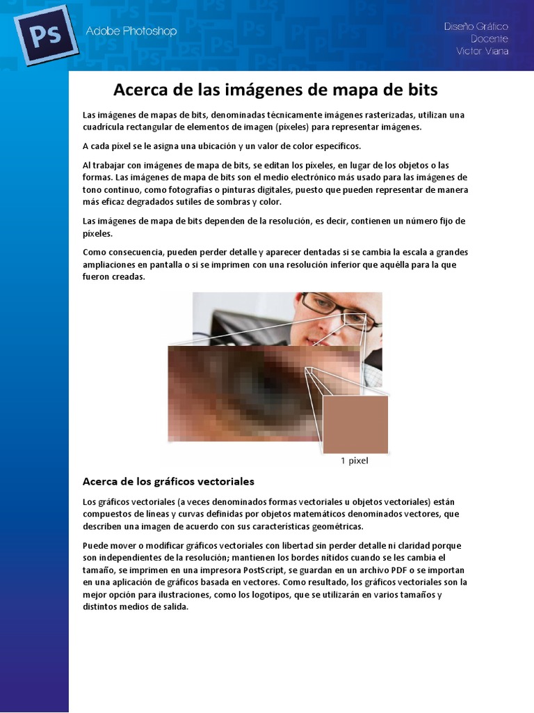 01 Imagenes de Mapa de Bits y Dibujo Vectorial | PDF