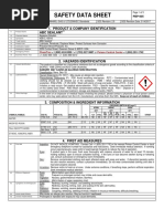 Roclean P111: Safety Data Sheet Safety Data Sheet | PDF