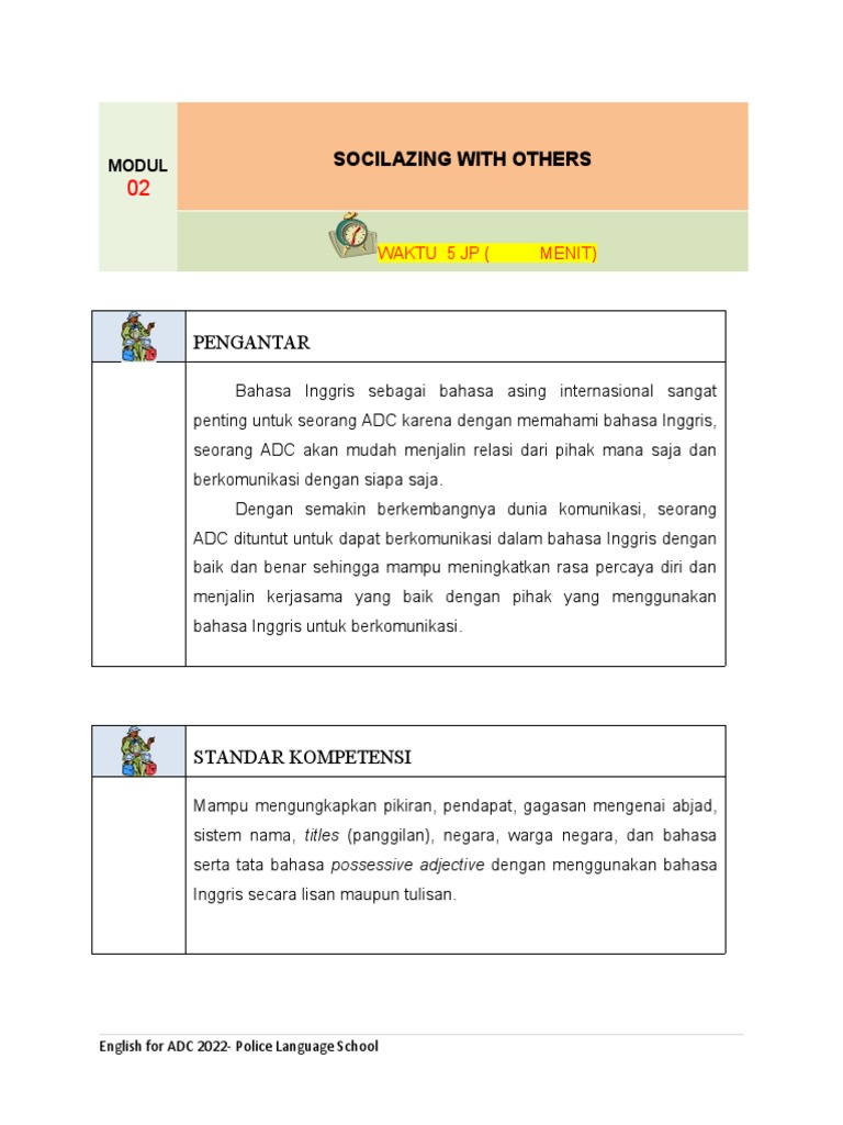 Modul 2 Adc 2022 | PDF
