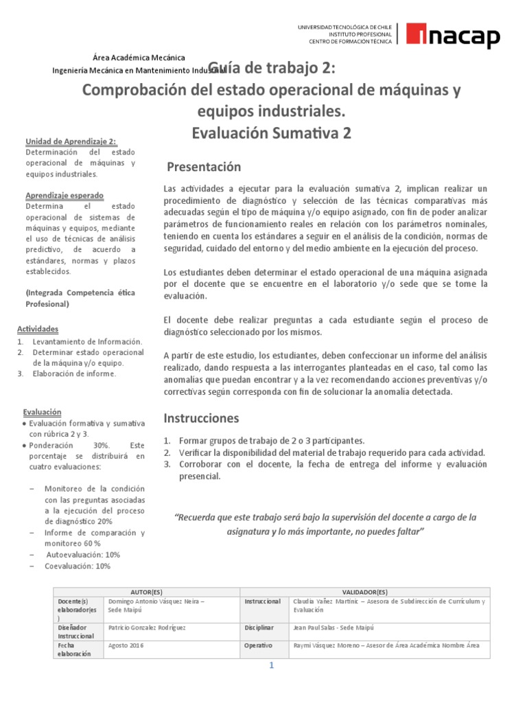 AAI - MITI11 - Evaluación Sumativa 2 Práctica e Informe de Laboratorio - 30PorCiento | Descargar ...