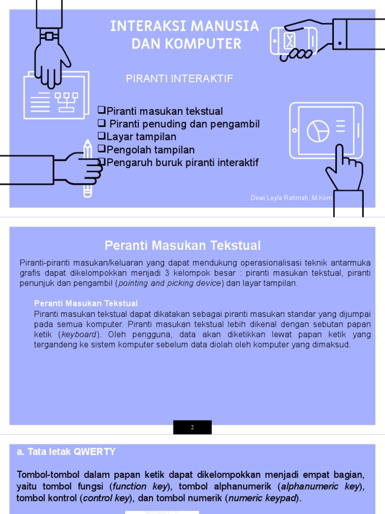 Imk 6 Piranti Interaktif | PDF