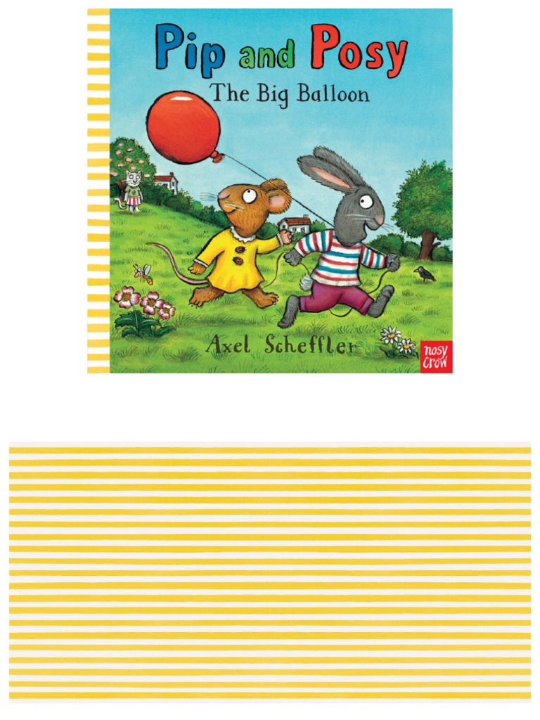Pip and Posy Big Balloon | PDF