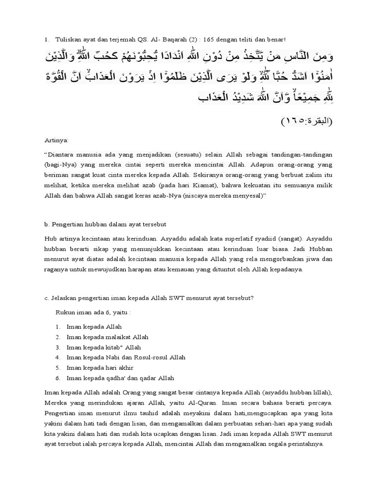 Tugas PAI SESI 3 | PDF | Agama & Spiritualitas