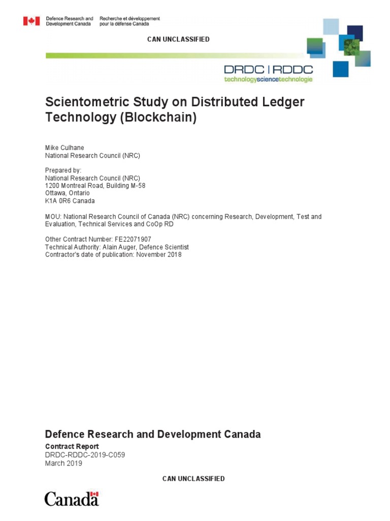 Scientometric Study On Distributed Ledger Technology (Blockchain) | PDF ...