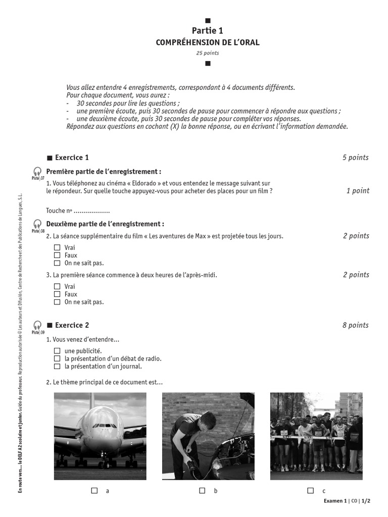 A2 Examen Comprension Escrita Frances | PDF | Informatique