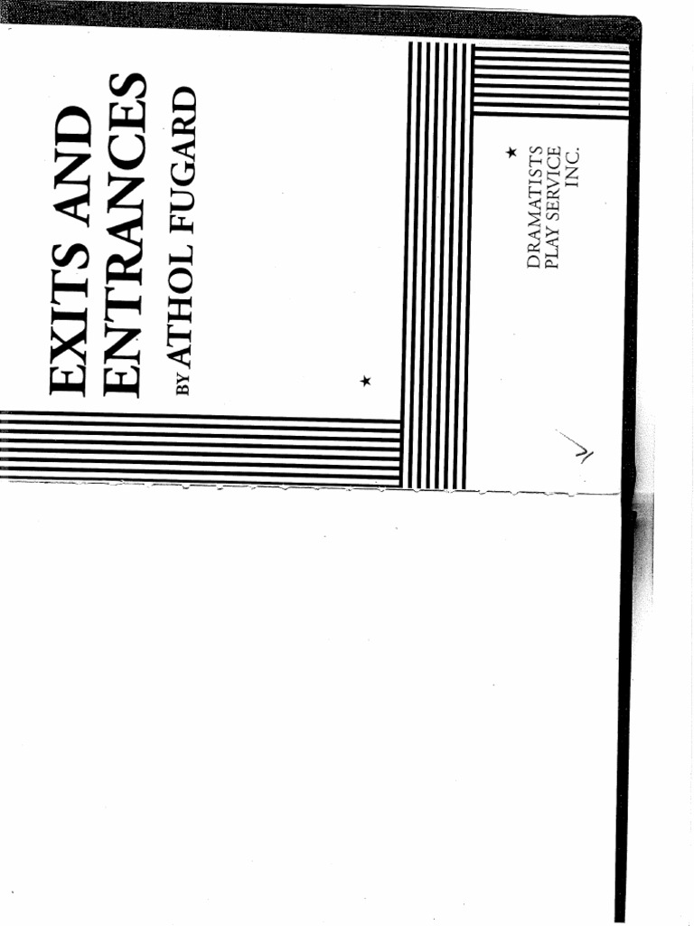 Exits and Entrances | PDF