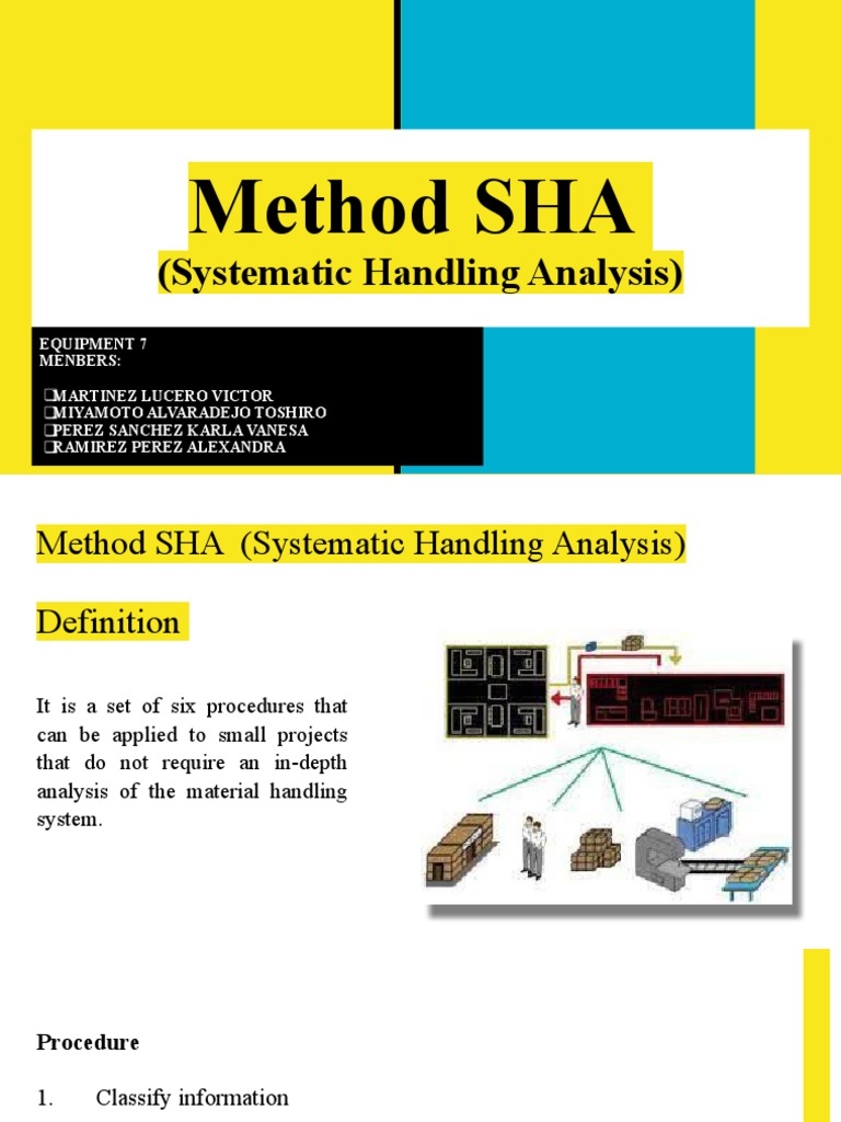 Método SHA (Systematic Handling Analysis) - ENGLISH | PDF | Quantity ... Método SHA (Systematic Handling Analysis) - ENGLISH | PDF | Quantity ...