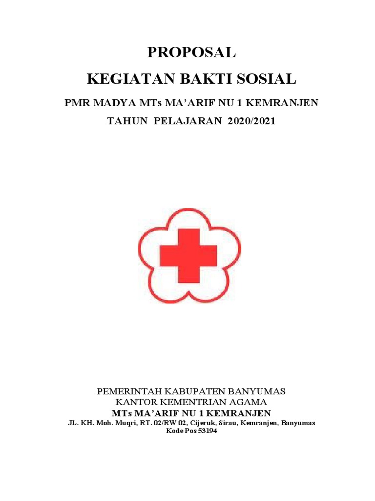 Proposal PMR 2020 2021 | PDF | Karier & Perkembangan