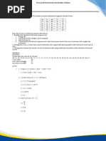 Penyajian Tabel Sturges | PDF | Metode & Bahan Ajar