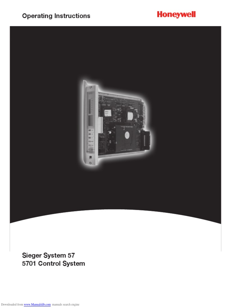 5701 Manual | PDF | Power Supply | Relay