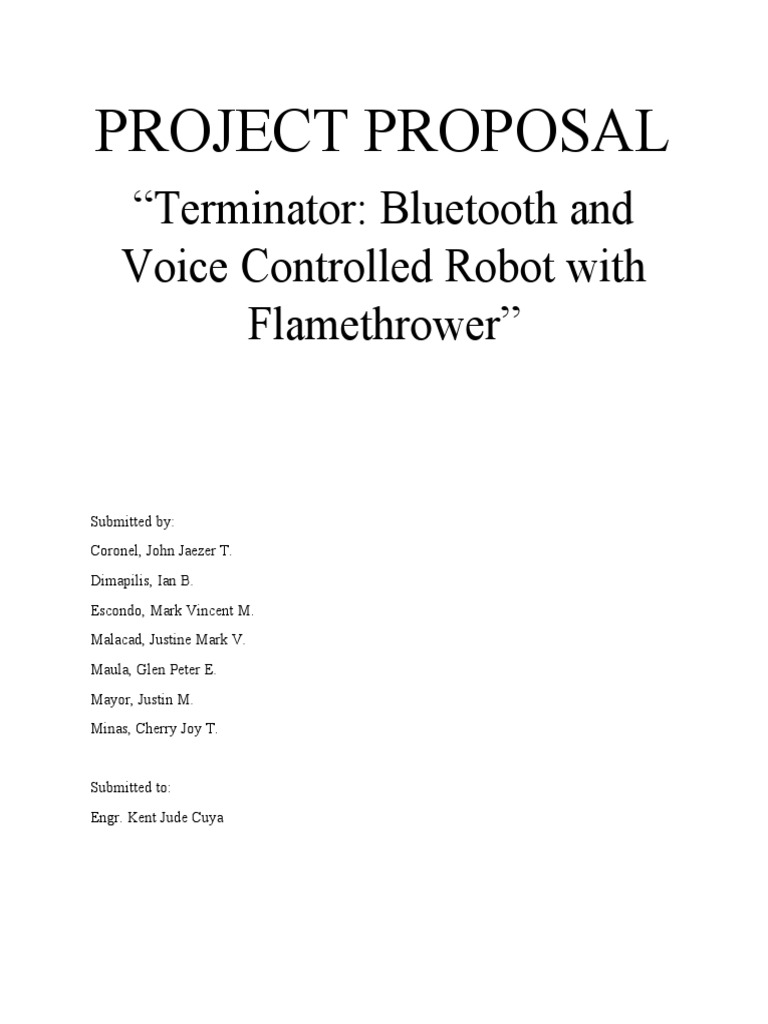 Project Proposal Pdf Radio Arduino 9332