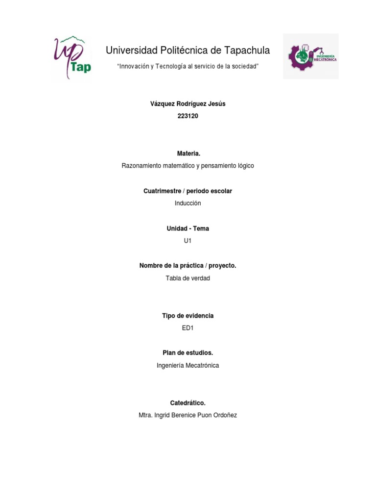 Hoja de Presentacion para Trabajos (1) 12 | PDF