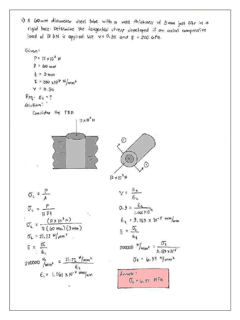 Poisson's Ratio | PDF