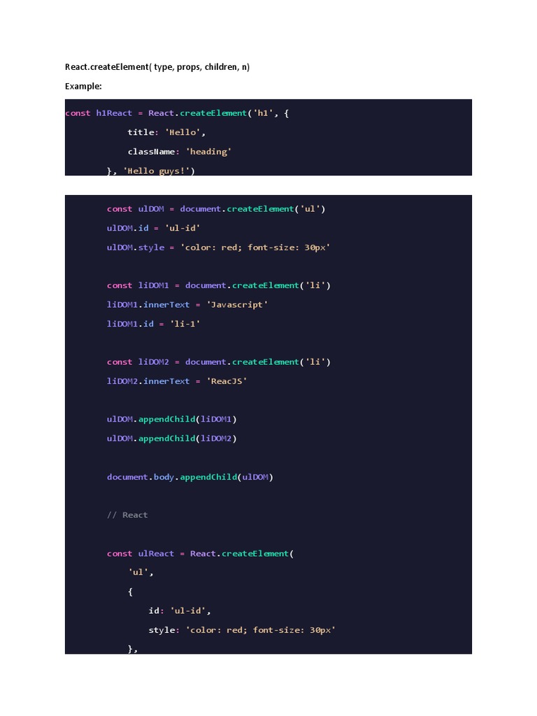 React JS | PDF | Internet | Software Engineering React JS | PDF | Internet | Software Engineering