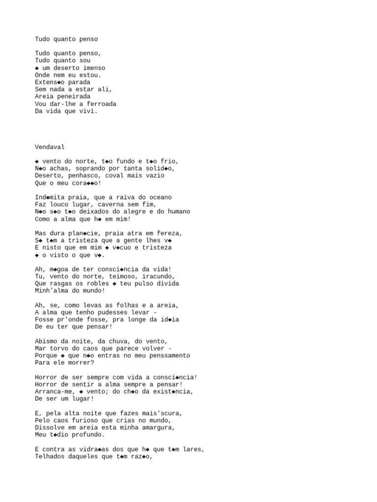 Fernando Pessoa - Poemas Reunidos | PDF