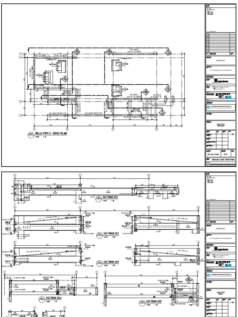Shop Drawing Roof Type S | PDF | Building Technology | Building Engineering