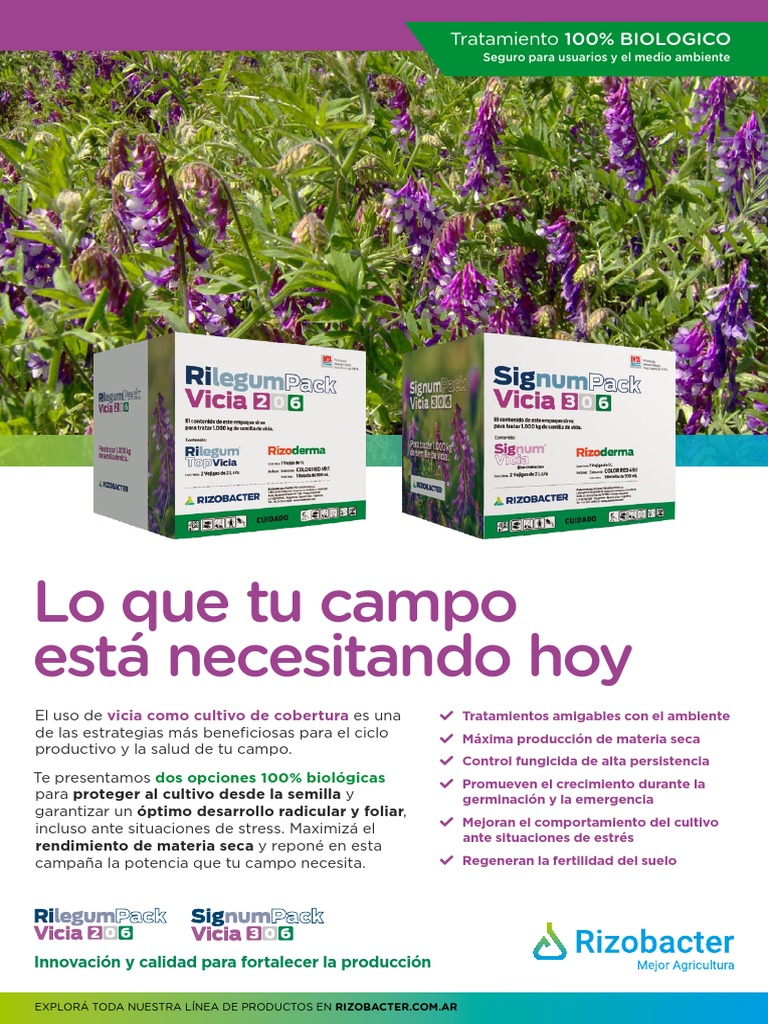 Packs Vicia | PDF | Agricultura | Germinación