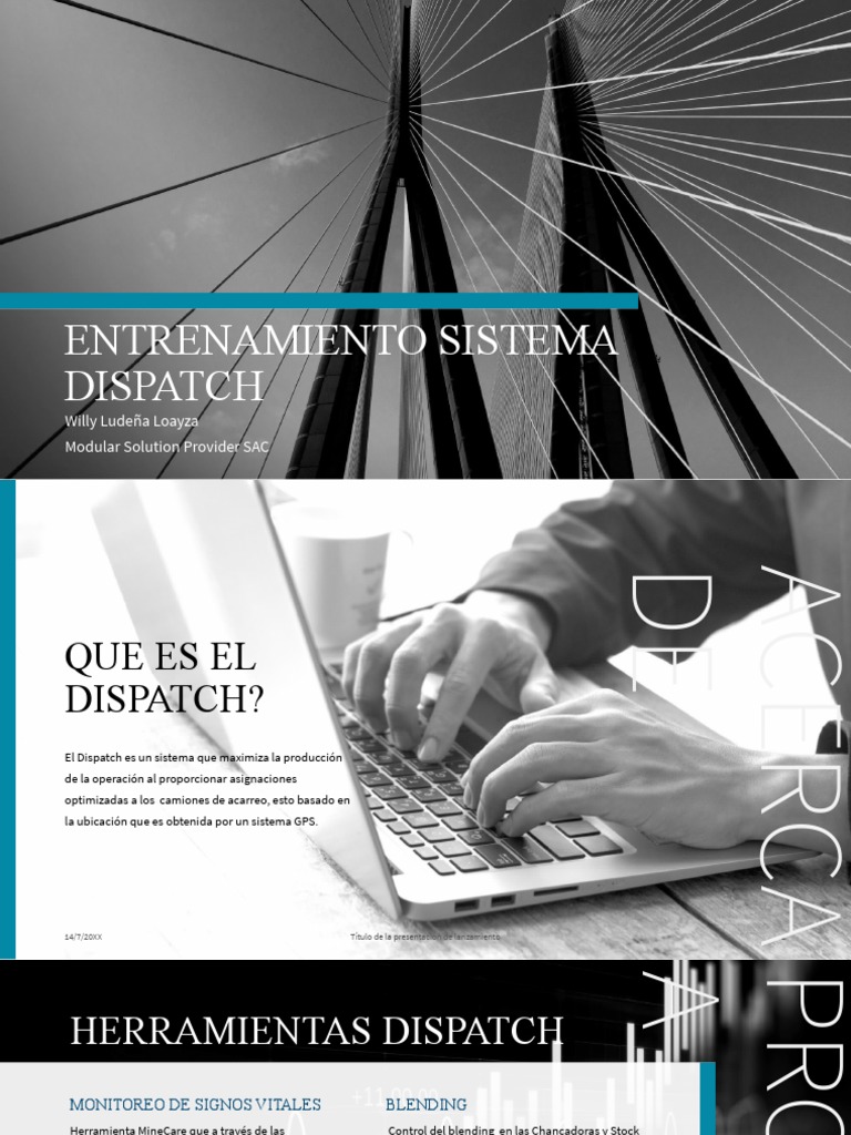 Entrenamiento Sistema Dispatch | PDF | Ciencias de la Computación | Informática
