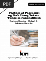 4TH QUARTER Module PAGBASA-PAGSUSURI (Week1&2) | PDF