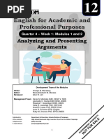 Eapp Module 5 - Outlining | PDF | Learning | Information