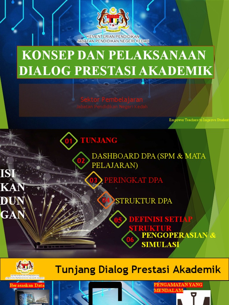 DIALOG PRESTASI AKADEMIK JPN KEDAH Edaran | PDF