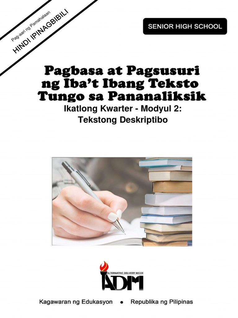 Pagbasa11 Kwarter3 Mod2 v1 | PDF