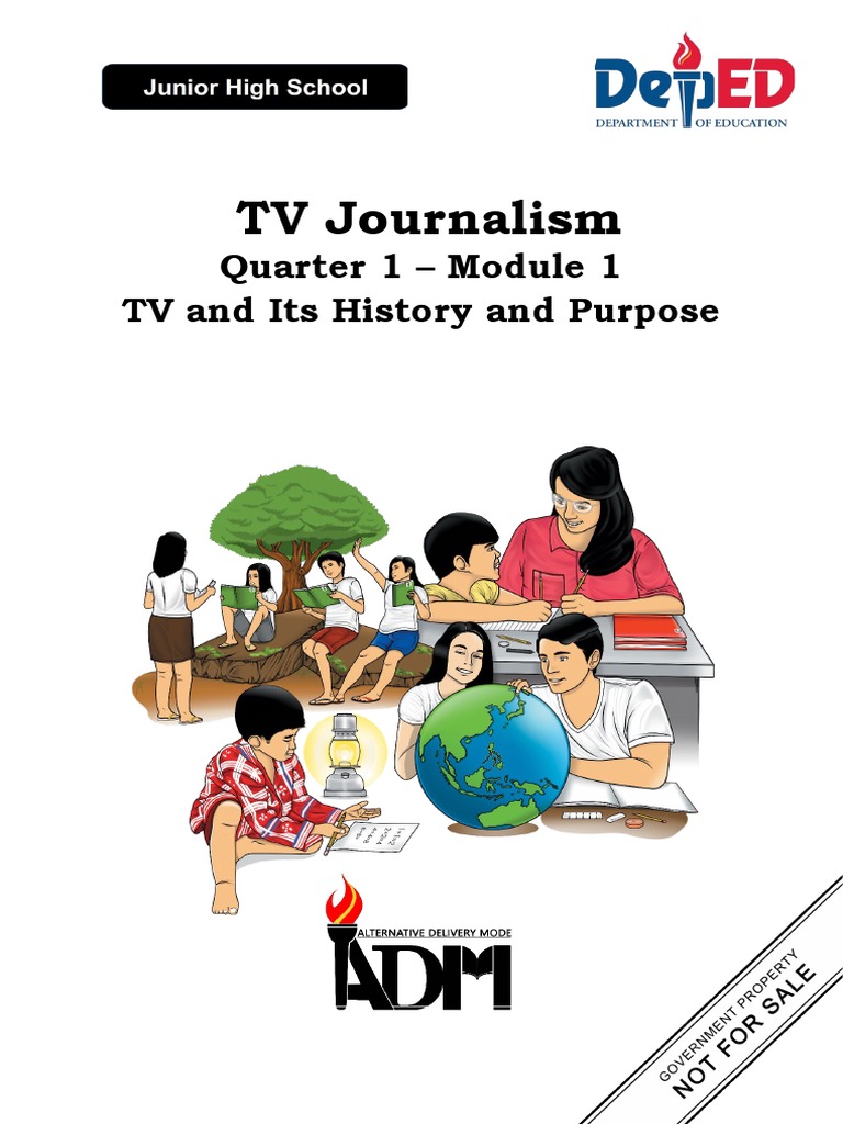G10 TV Journalism Quarter 1 Module 1 | PDF | Television | Broadcasting