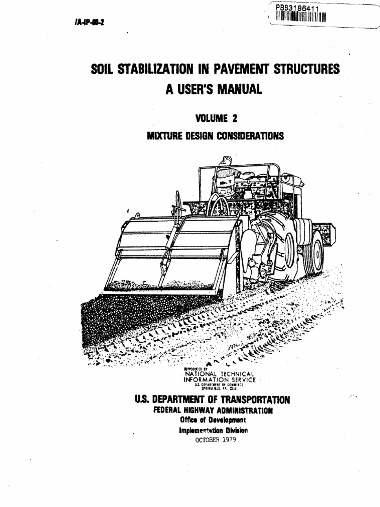 Soil Stabilization in Pavement Structures | PDF | Asphalt | Fly Ash