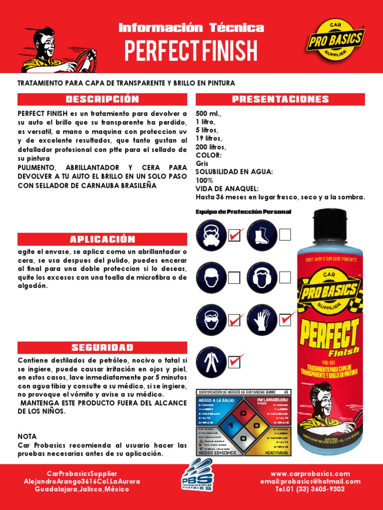 Perfect Finish: Cera y Pulimento para Autos | PDF