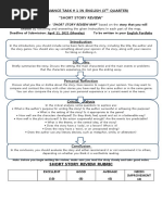 Short Story Grading Rubric | PDF | Rubric (Academic)