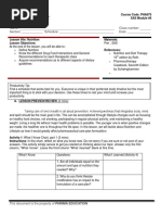 Food Diary CDC | PDF | Dinner | Lunch