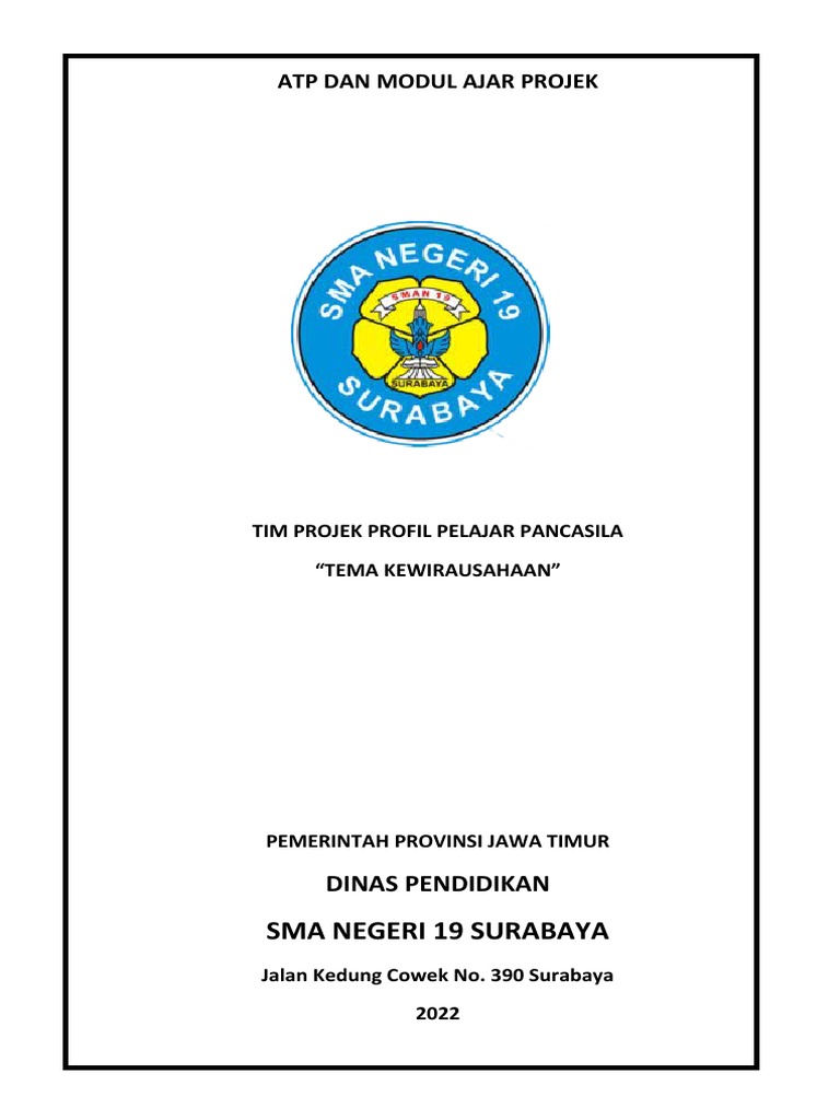 Atp Dan Modul Ajar Projek | PDF