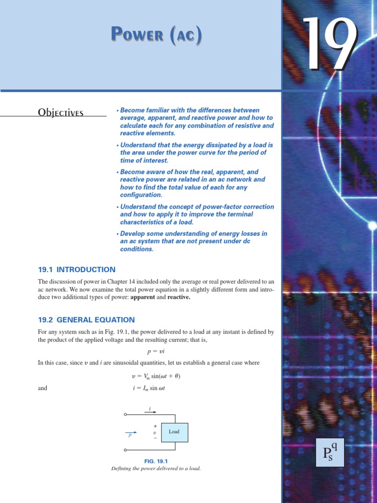 19-Power (Ac) | PDF | Ac Power | Electric Power